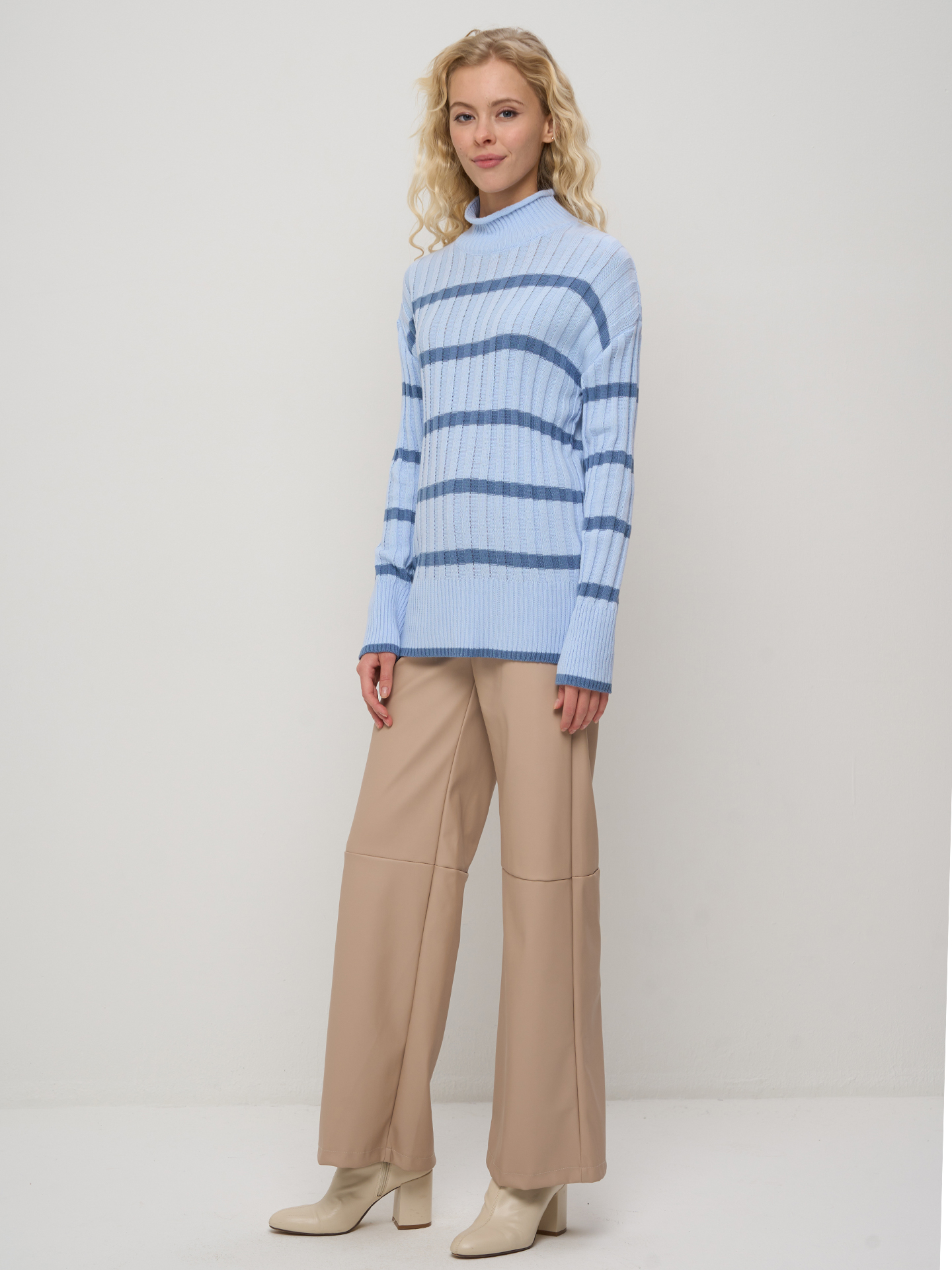 Джемпер NewVay 7242-40307 голубой/зимнее утро купить с доставкой по ...