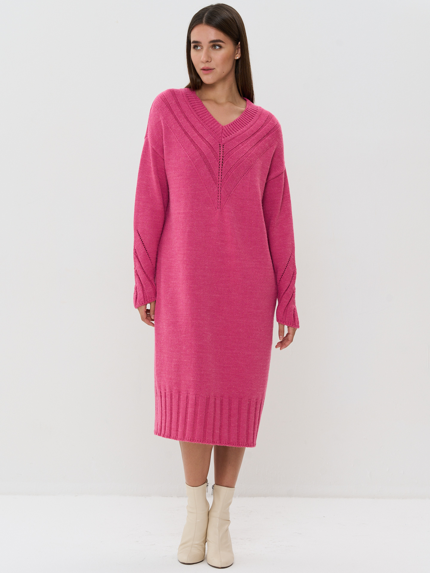 Платье NewVay 5232-2511 бутон розы купить с доставкой по России | Интернет-магазин BelaRosso-shop.ru